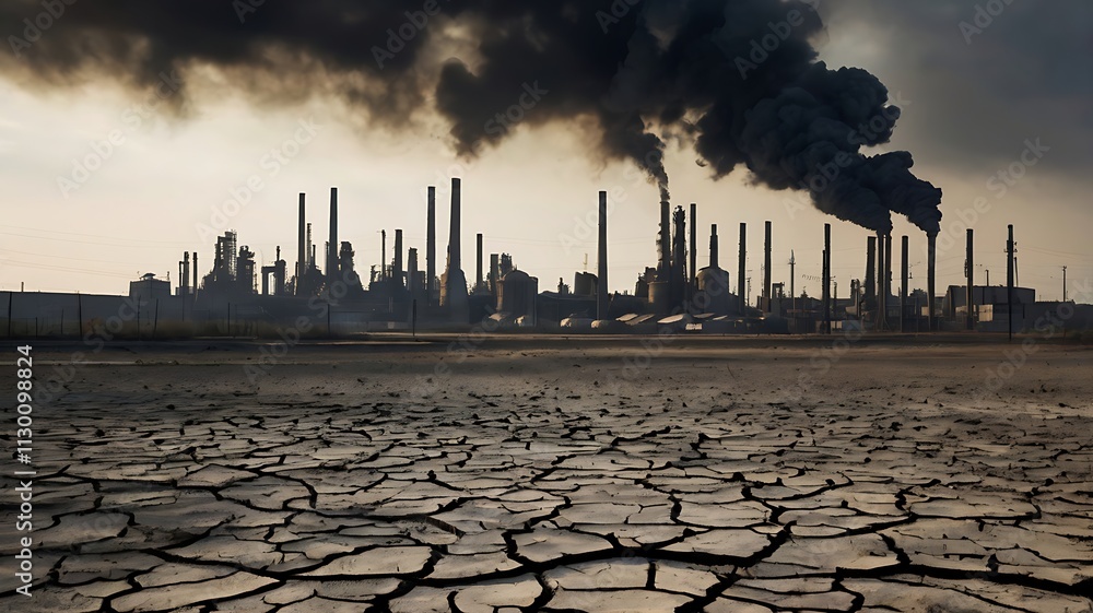 Urban Pollution and Traffic Chaos in a Dystopian City. natural ...