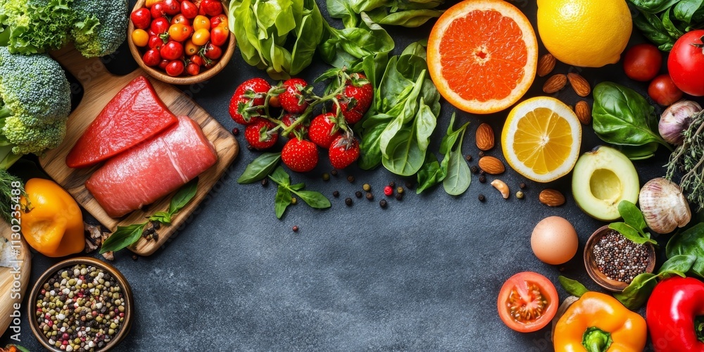 Healthy eating tips for maintaining proper nutrition. This infographic ...