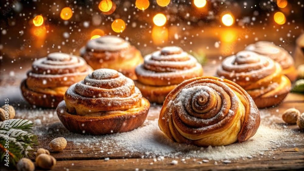Rule of thirds elevates delicious winter blizzard cinnamon roll ...