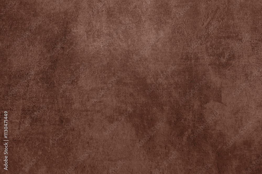 Velvety fabric texture with distressed details in Pantone 2025 Mocha ...
