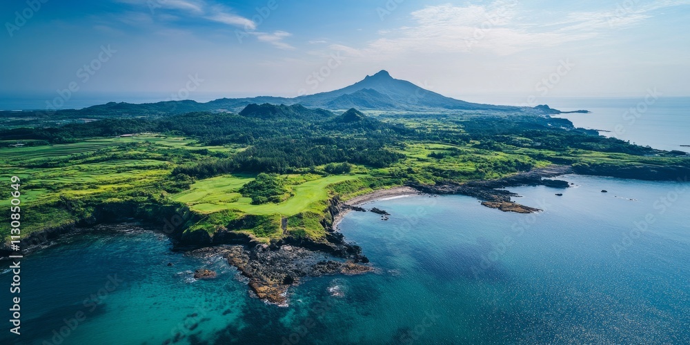 Experience the natural beauty of Jeju Island with its stunning sky ...