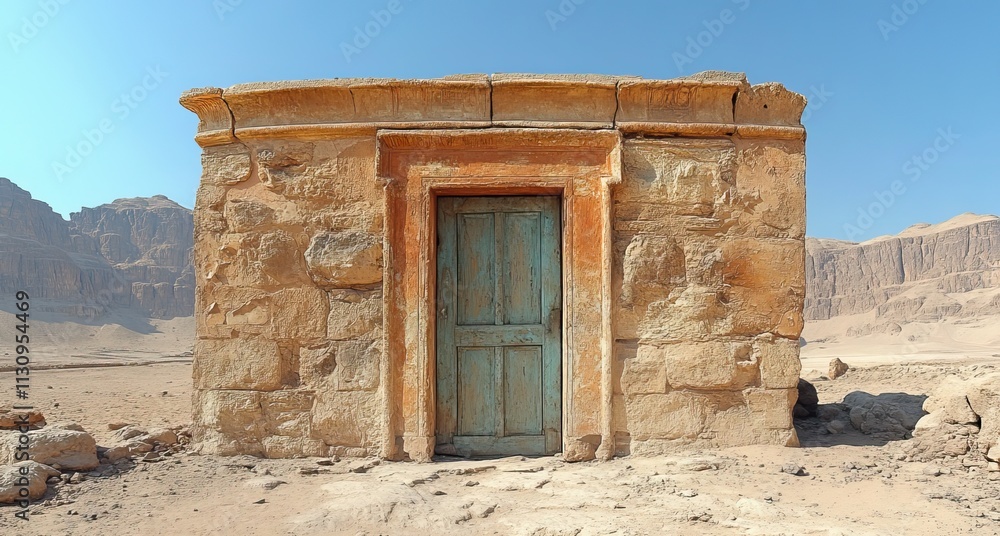 An ancient Hebrew home in Egypt bears the Passover mark on its door ...