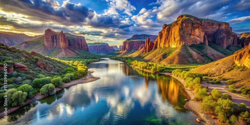 Dramatic Salt River canyon views â€“ Bulldog Cliffs showcased in awe ...