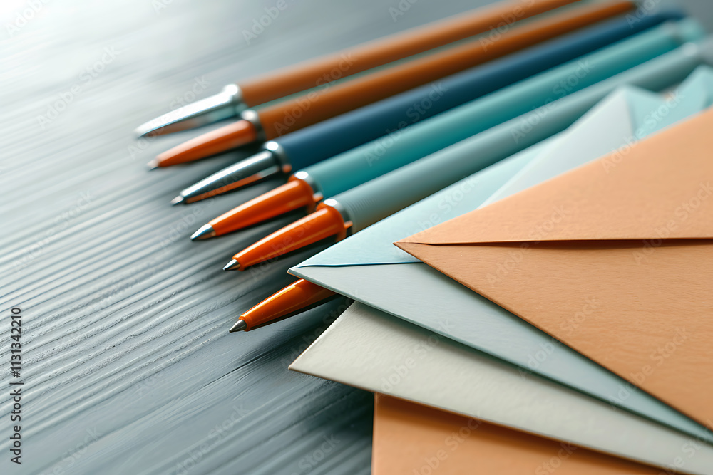 handwritten note cards, friends gather around a stack of personalized ...