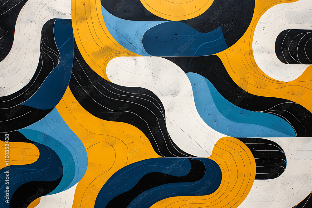 avant-garde design, vivid contrast-rich aesthetics bold, oversized ...