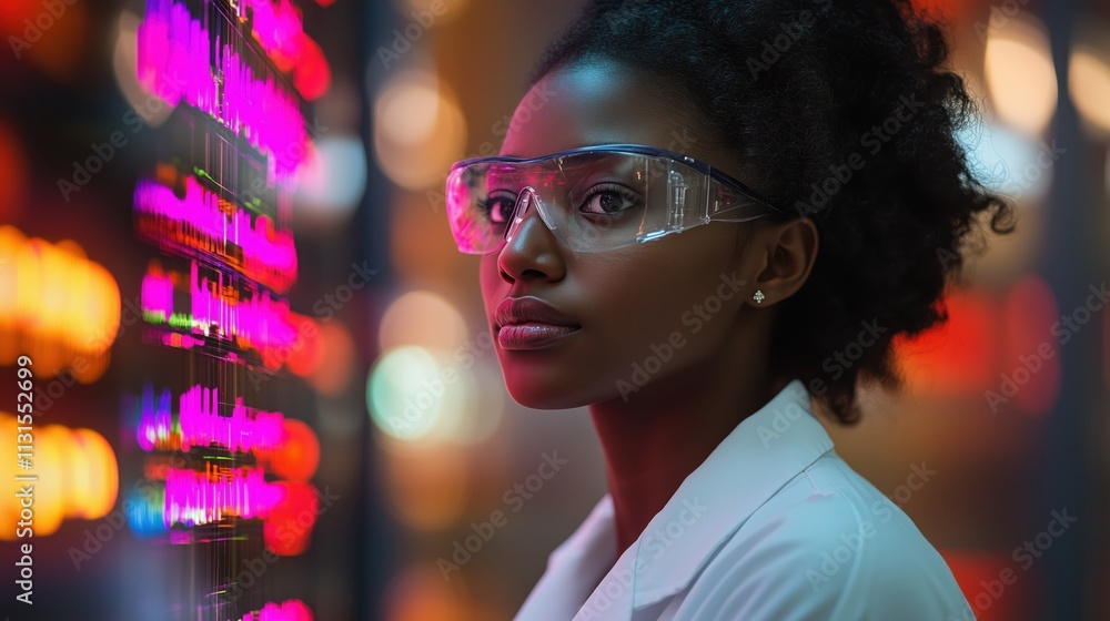 Young scientist examines genetic information for effective disease ...