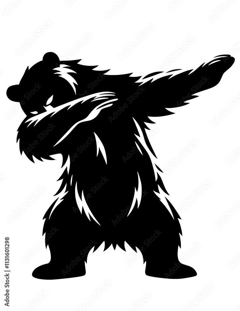 Dabbing Bear SVG Bundle, Funny Bear Dance Svg, Dancing Bears Svg ...