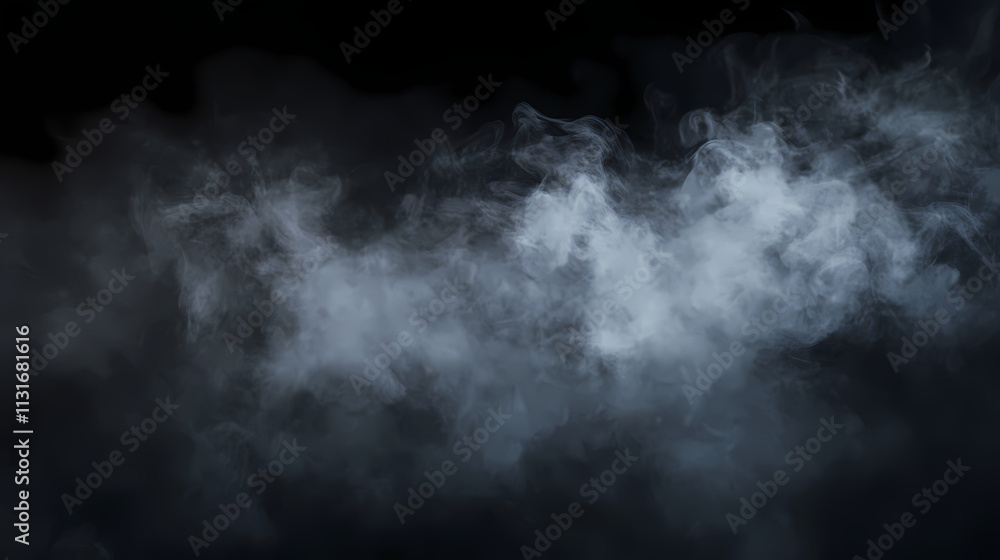 Dark black background illustration in cyclorama style. black background ...