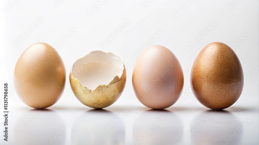 of stages of egg hatching process, hatching, eggs, stages, development ...