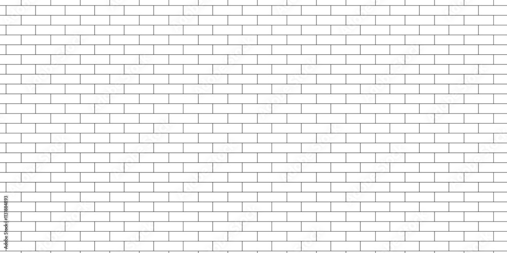 brick wall seamless pattern drawing. random brick. texture interior ...