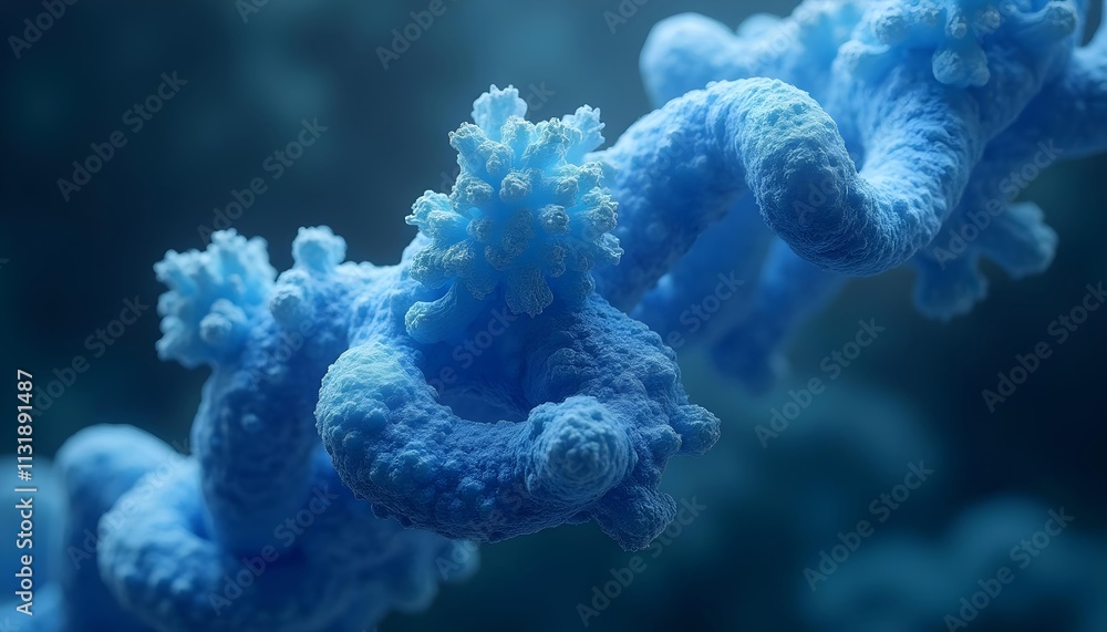 Muscle protein structures actin and myosin. Images should showcase ...