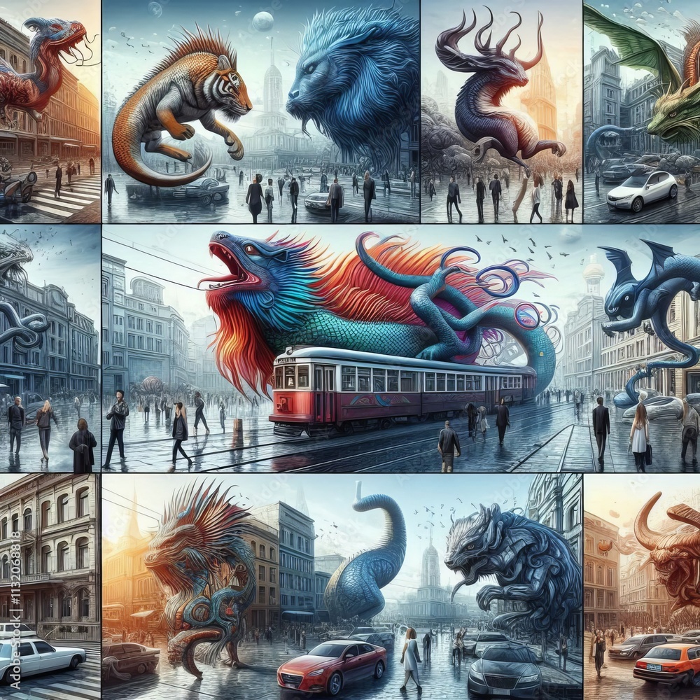 Below is a list of variants of smart huge animals that can be im Stock ...