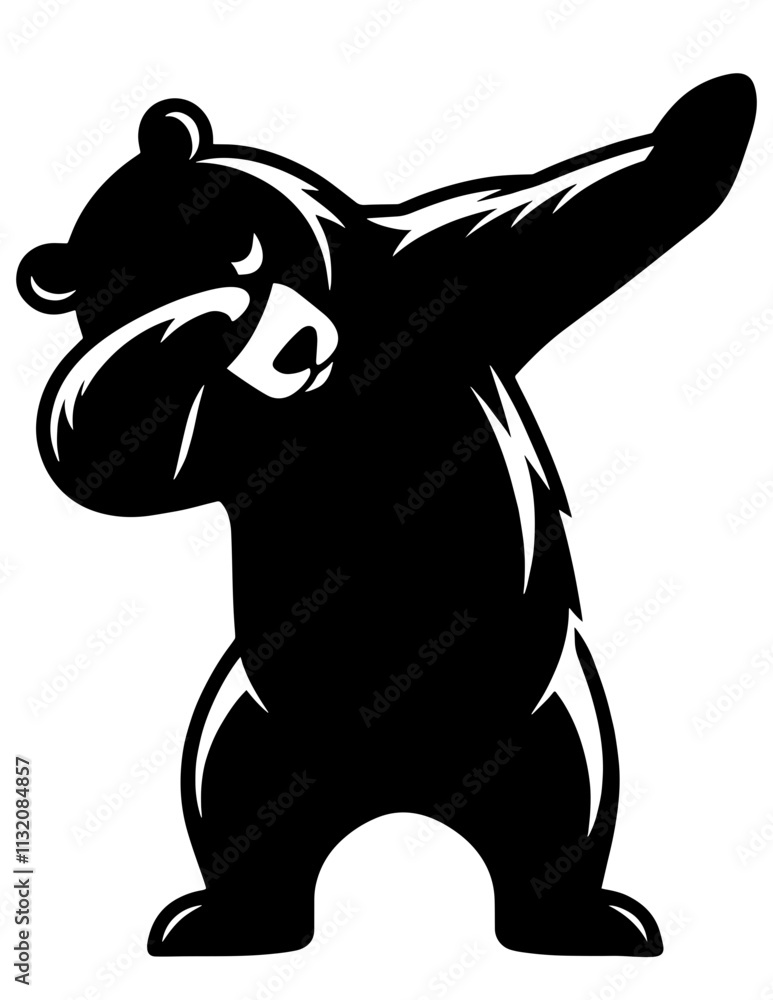 Dabbing Bear SVG Bundle, Funny Bear Dance Svg, Dancing Bears Svg ...