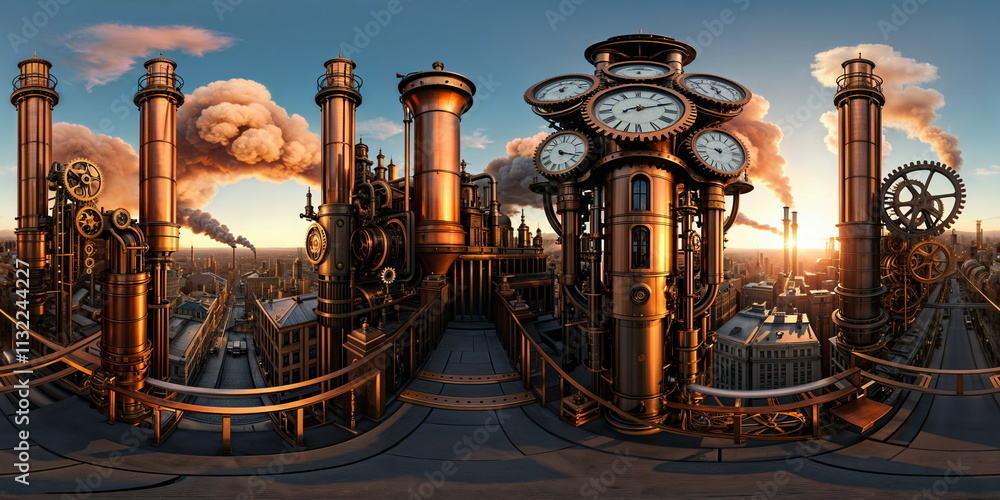 Ilustración de Stock Full 360 degrees seamless spherical panorama HDRI ...