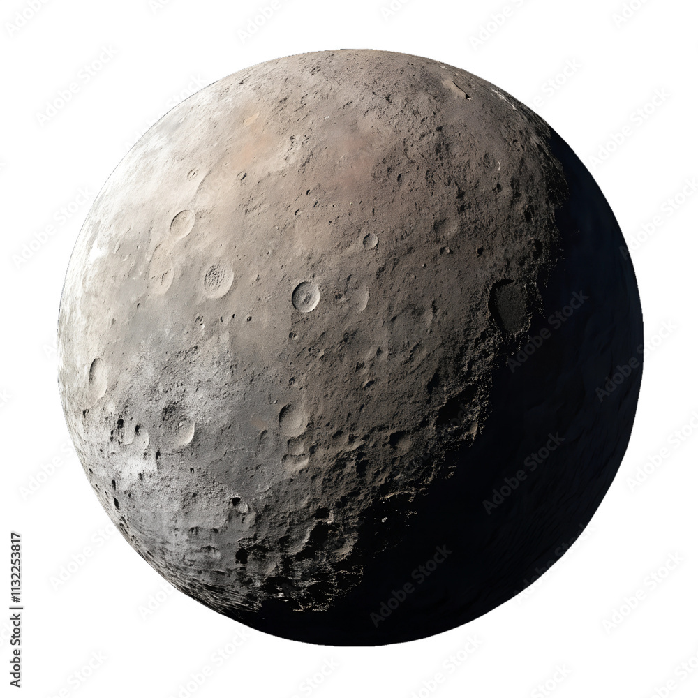 Orcus planet, isolated on transparent background Stock Illustration | Adobe Stock