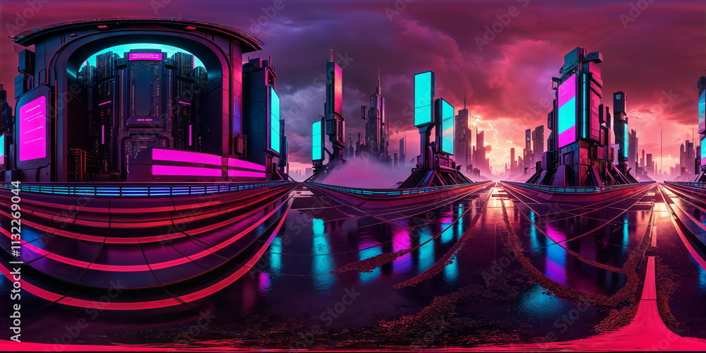 Full 360 degrees seamless spherical panorama HDRI equirectangular ...