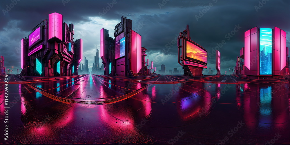 Full 360 degrees seamless spherical panorama HDRI equirectangular ...