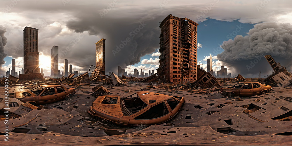 Full 360 degrees seamless spherical panorama HDRI equirectangular ...