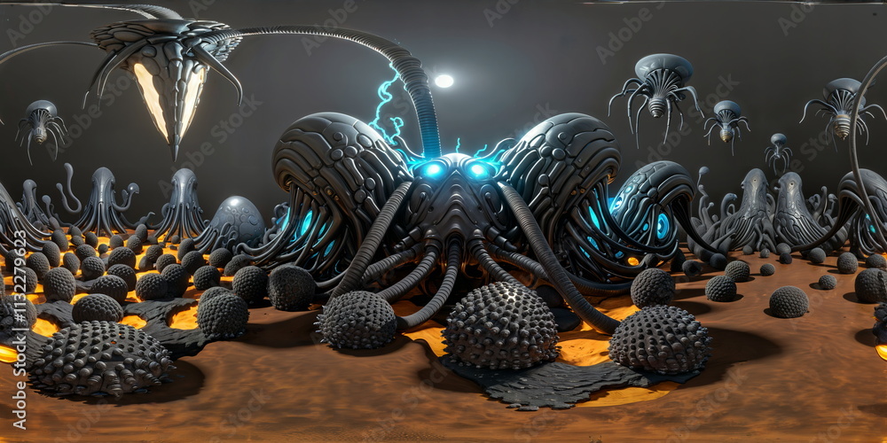 Full 360 degrees seamless spherical panorama HDRI equirectangular ...