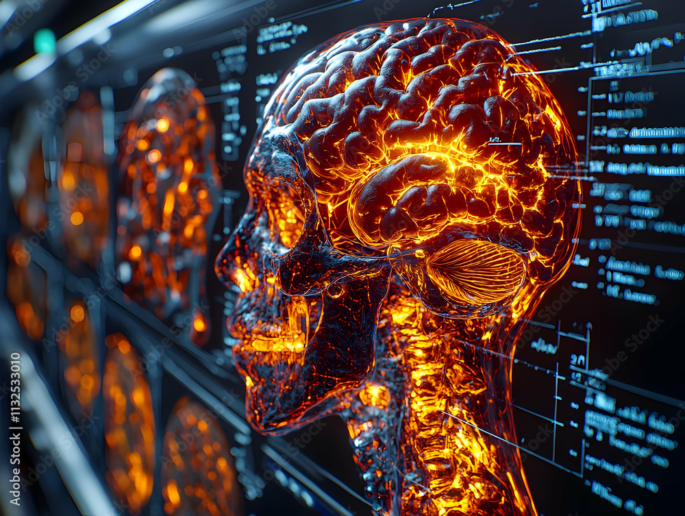 Human Brain: Anatomy, Function, and Neuroscience Stock Illustration ...