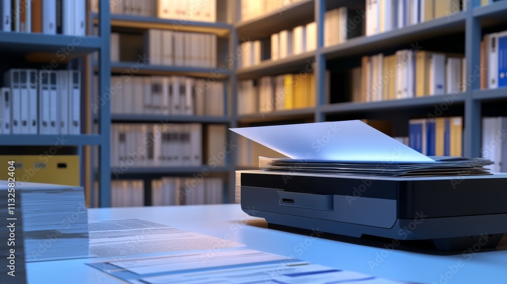 Intelligent document processing, showing OCR (Optical Character ... Intelligent document processing, showing OCR (Optical Character ...