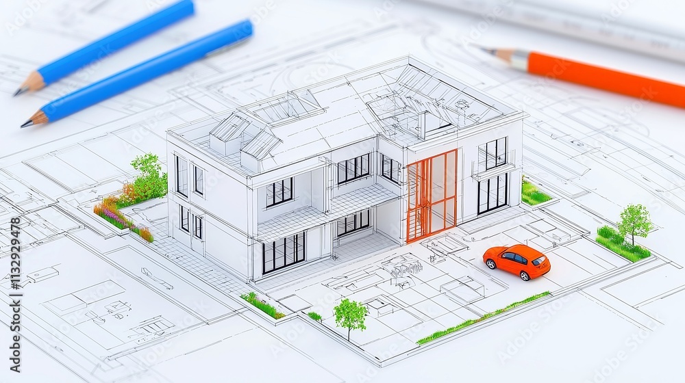 Architectural Concepts, detailed sketches showcasing innovative ...