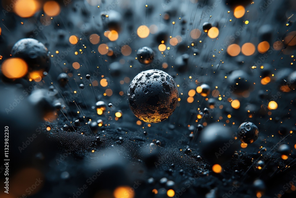 Exploring space-grade metal resisting cosmic forces a visual journey ...