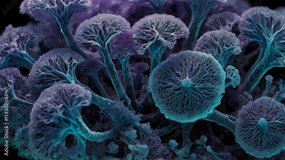 Electron_Microscope_Fungi_Coral_Kingdom_Cell_High_Resolution_Structure ...