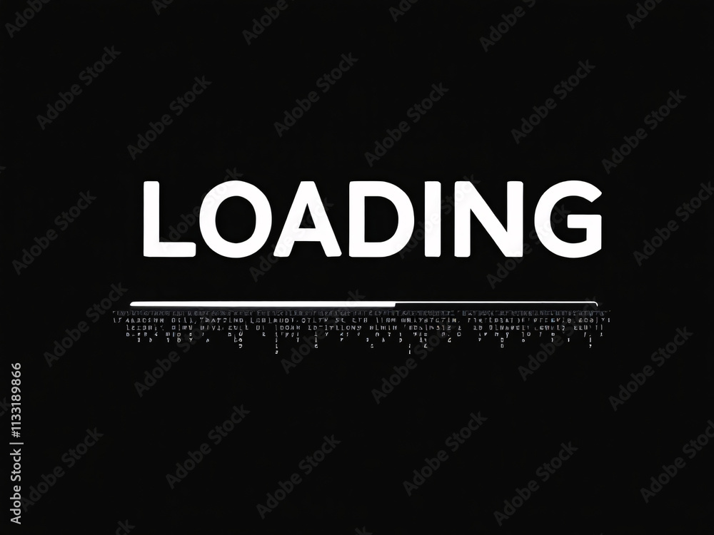 Loading, Progress, Bar, Screen, Digital, Display, Technology, Data, Code, Matrix, Numbers ...