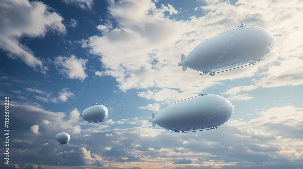 Cargo zeppelins dirigible freight convoys and advanced lighter than air ...