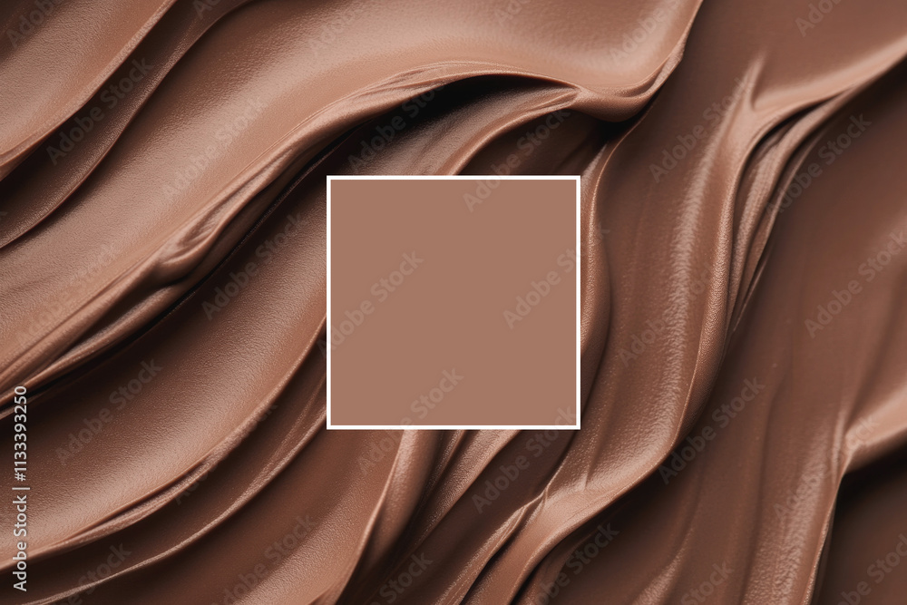 Luxurious silky waves in rich mocha mousse brown, paired with a ...
