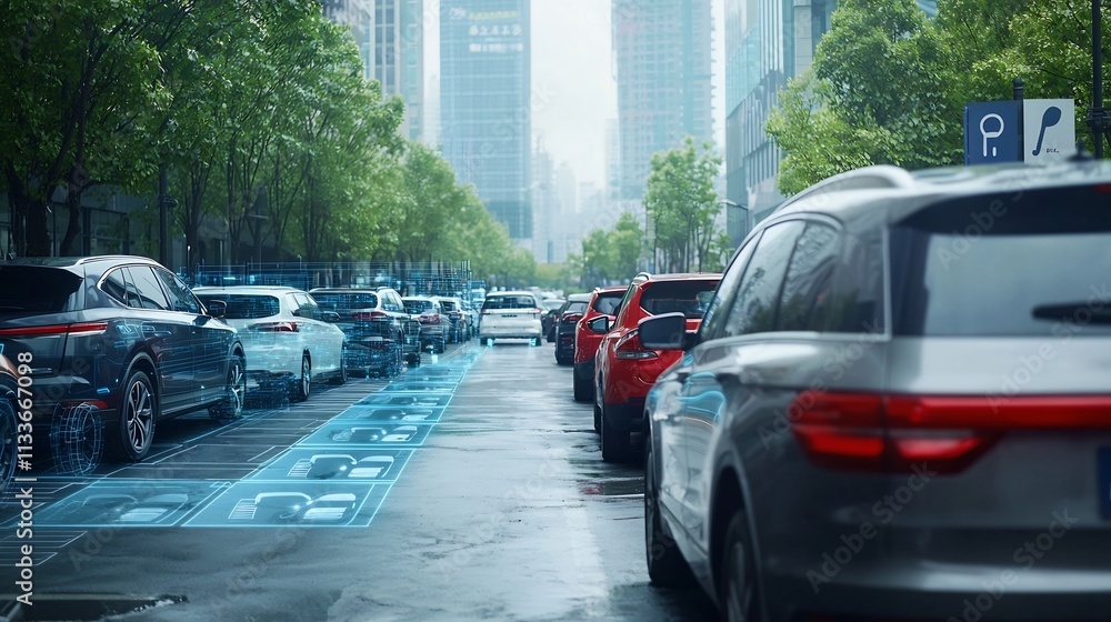 Innovative smart parking system with virtual twin technology that ...