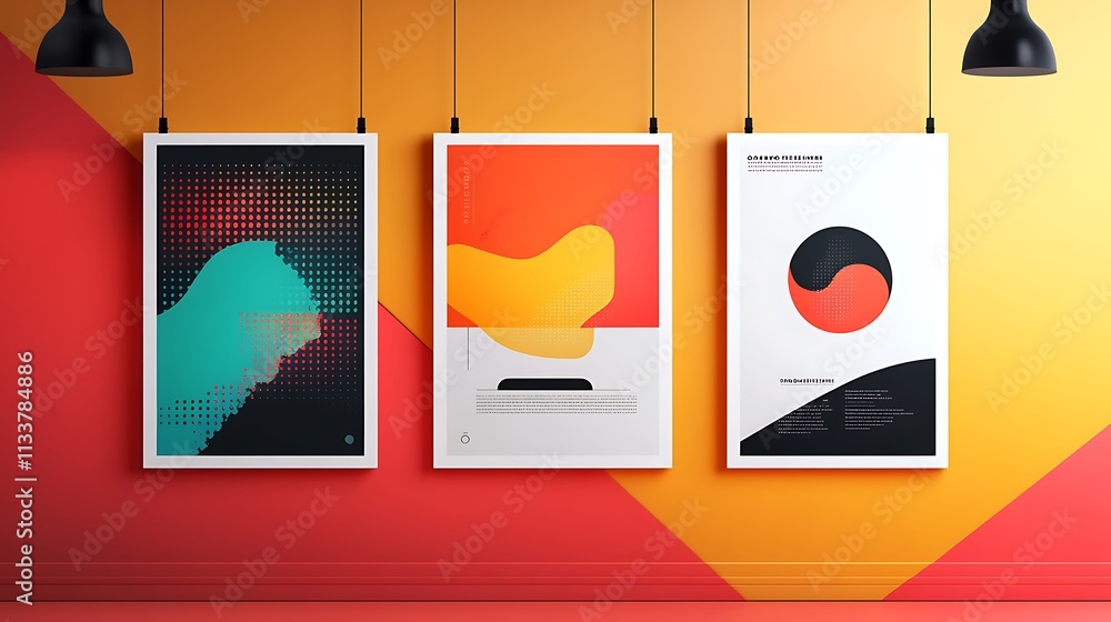 Editable poster design templates with eye-catching layouts, bold ...