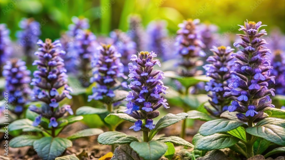 Ajuga ciliata or Ajuga Integrifolia, also known as bugleweed, is a low ...