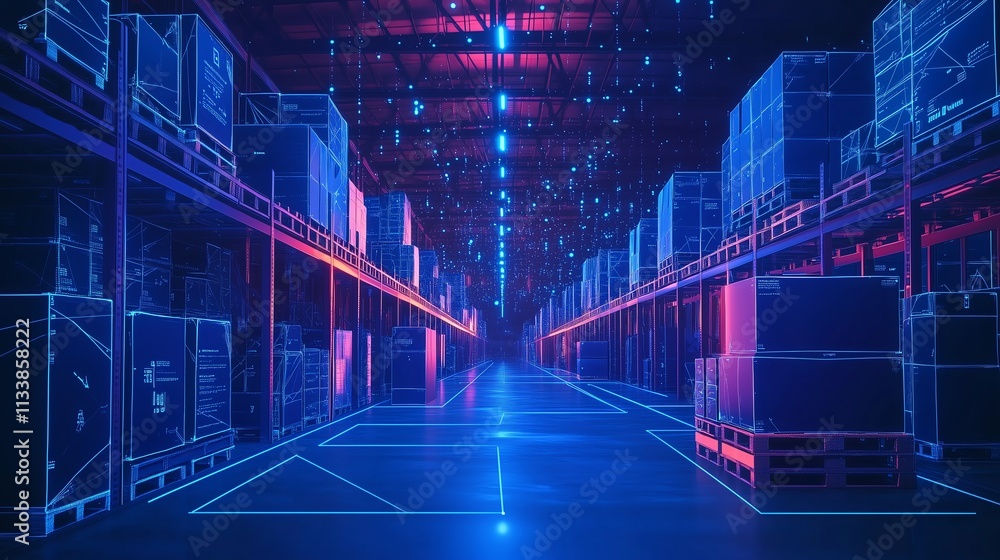 Abstract Real-Time Logistics Tracking Dashboards in Warehouses ...