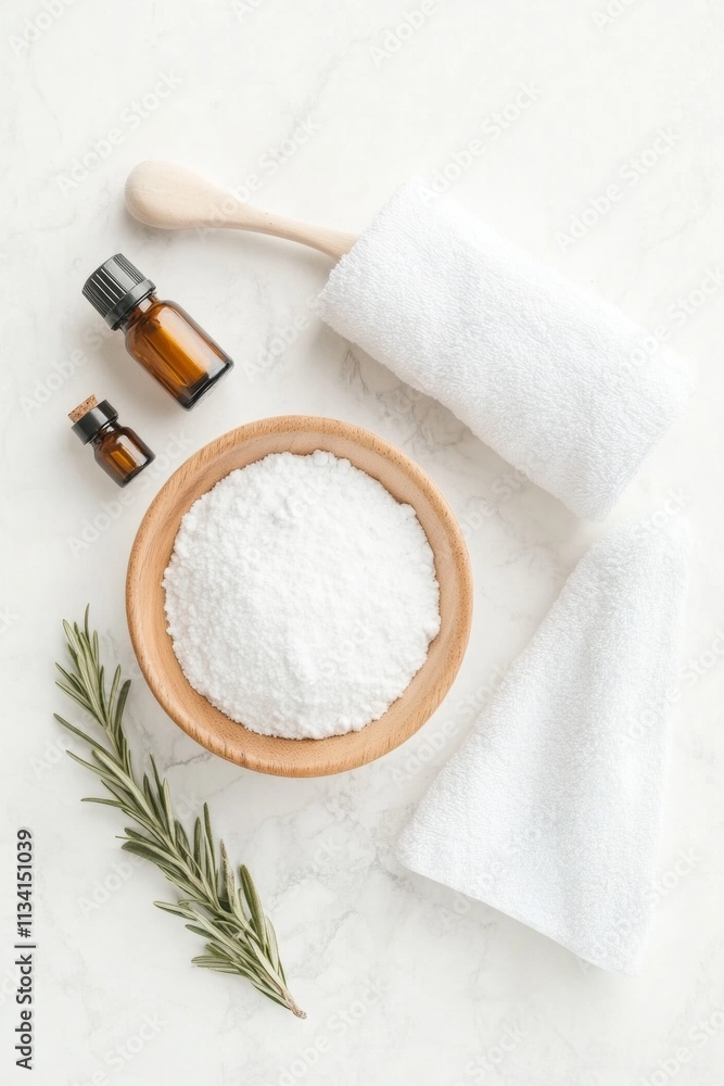 Sodium Bicarbonate Day Natural Self-Care Spa Essentials for Versatile Home Remedies on Earth Day ...