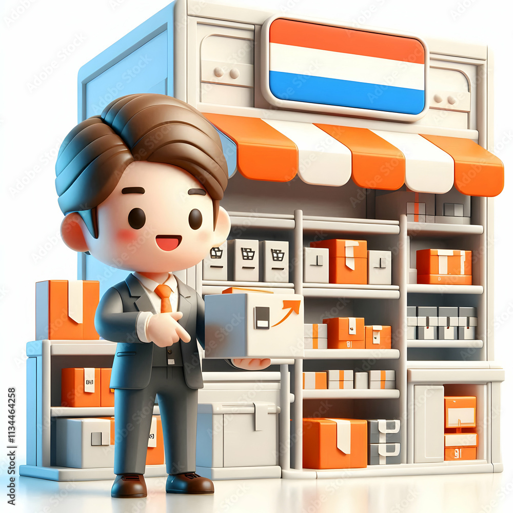 3D perfect store and visual appeal and shelf spacing concept as Visual ...