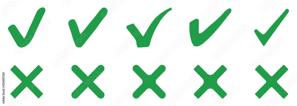 Green check mark icon. Check mark vector icon, Checkmark Illustration ...