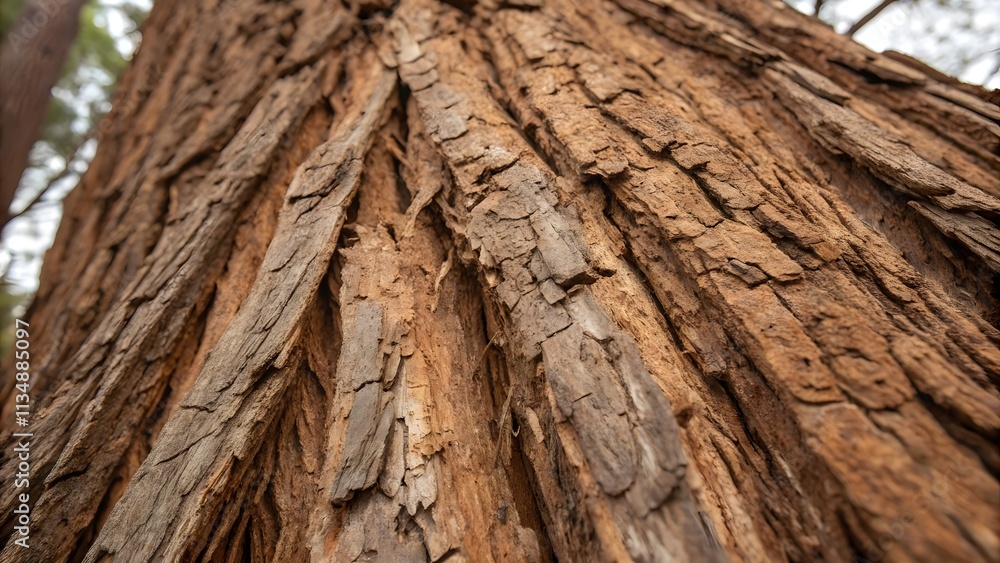 Exploring ancient redwood bark textures coastal forest nature ...