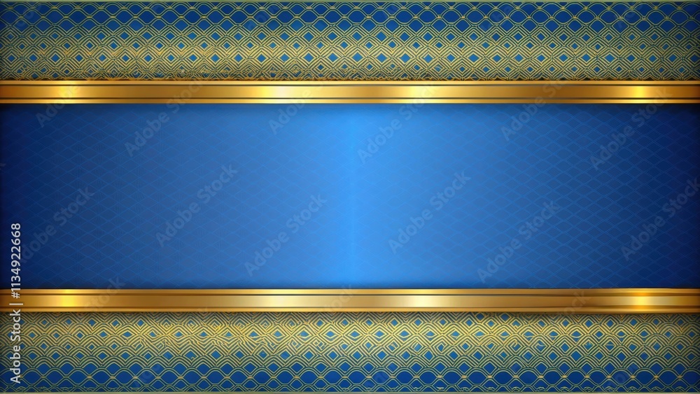 Blue and gold background with a gold border, blue, gold, background ...