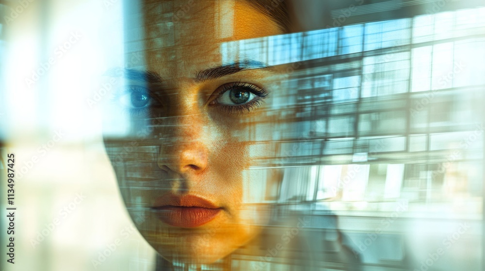 Impact of emotions on decision making, a reflective person in an office ...