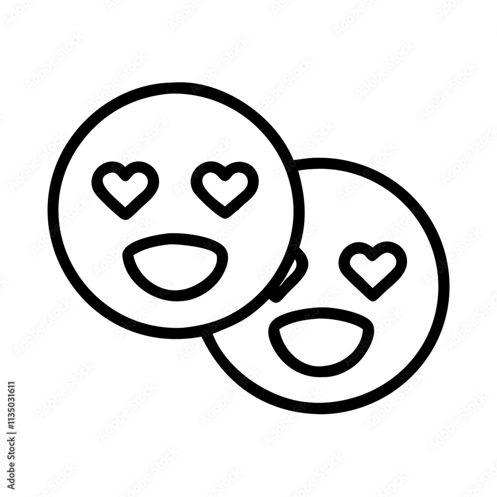 poop emoji icon, emoji day line art, emoji icon - simple black line art ...