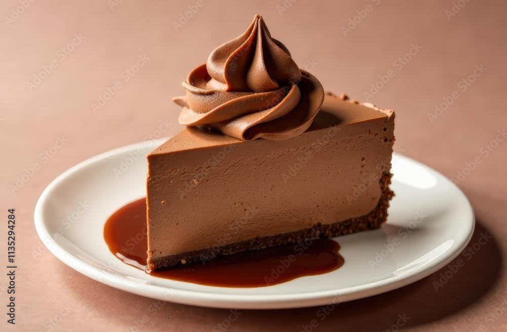 pancake in color Mocha Mousse, Pantone 2025 Stock Illustration | Adobe ...