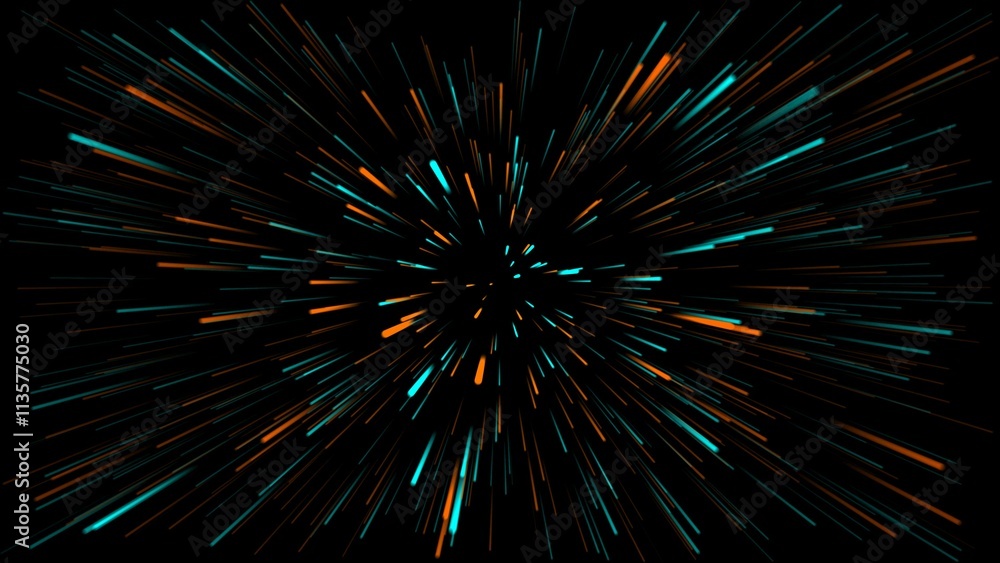 Neo star line Background, Glow Background, Lines 3D Seamless, shape ...