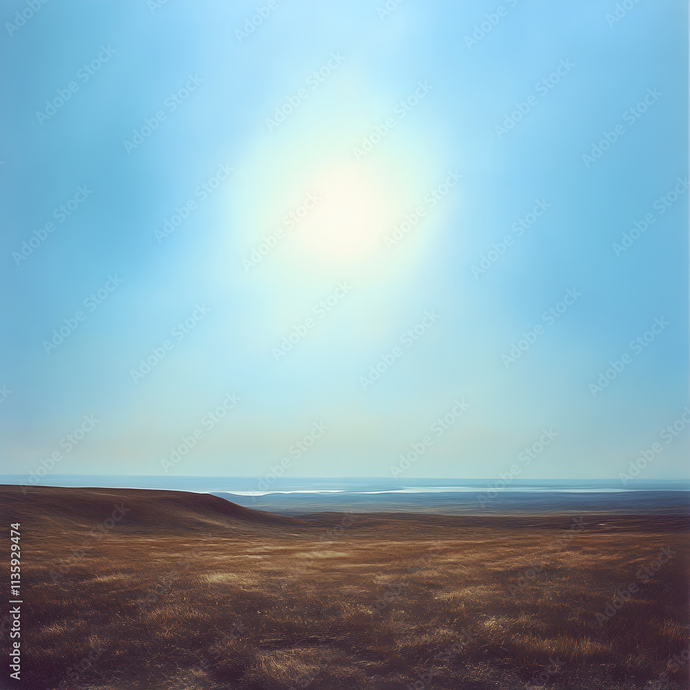 Expansive Horizon Under an Azure Sky: An Azimuth Perspective on Earth’s ...
