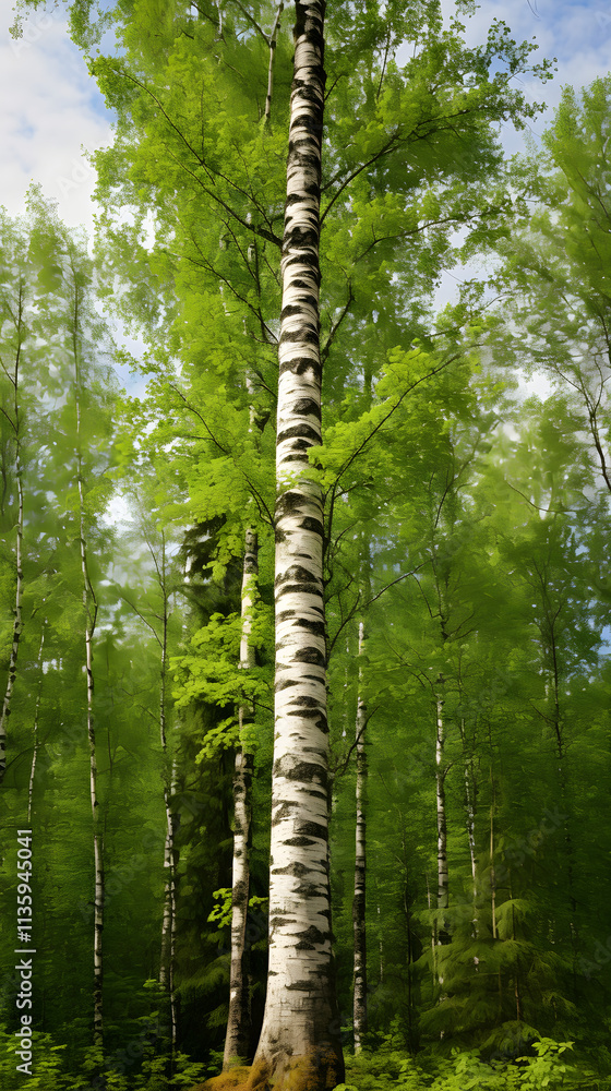 Majestic Dominance: A Portrait of The Mature and Powerful AK Tree ...