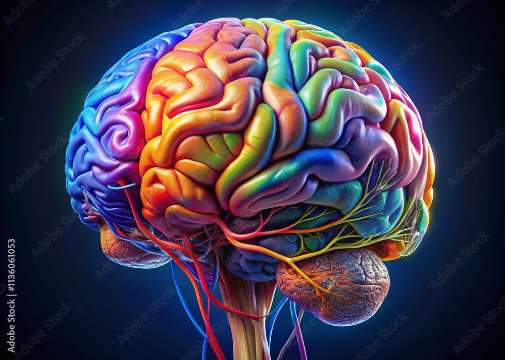 Brain Anatomy Images: High-Resolution 3D Renderings of Human Brain ...