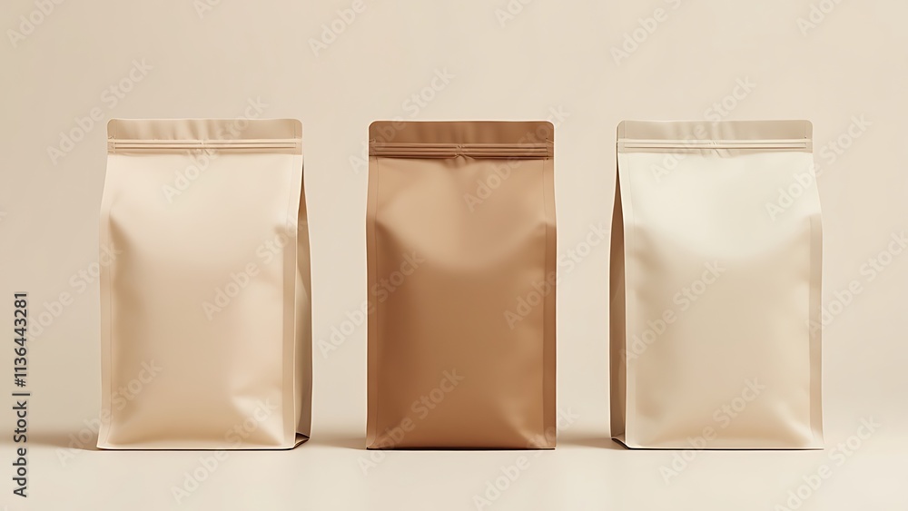 Packaging template mockup collection. With clipping Path included ...