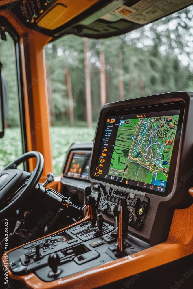 Advanced Agricultural Technology Dashboard Displaying Real-Time Soil ...