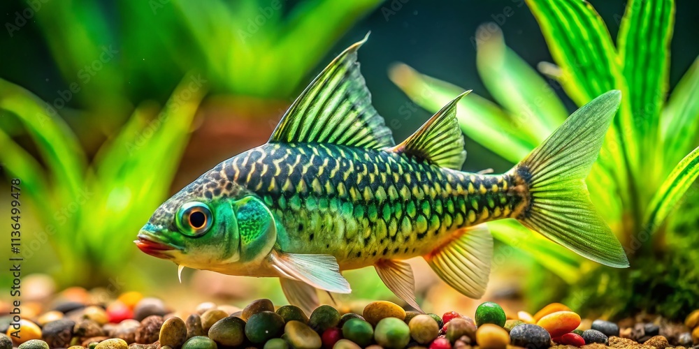 Emerald Corydoras Catfish Aquarium Fish, Corydoras Aeneus, Freshwater ...